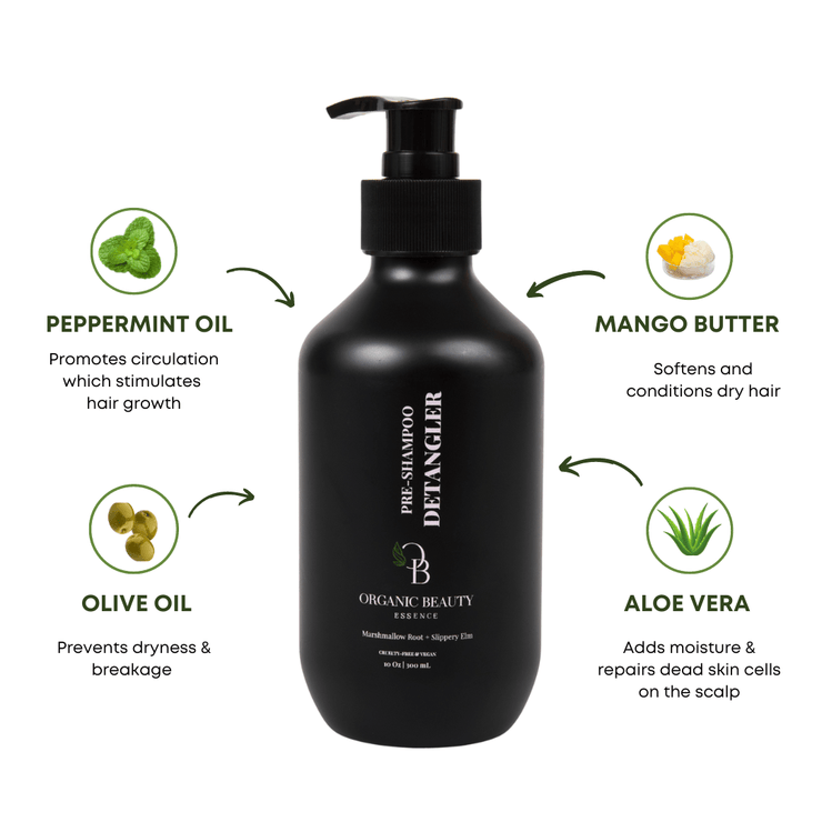 Marshmallow Root & Slippery Elm Pre-Shampoo Detangler – Organic Beauty ...
